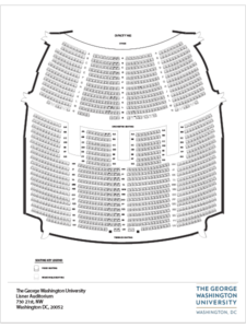 Seating Chart | Washington Performing Arts