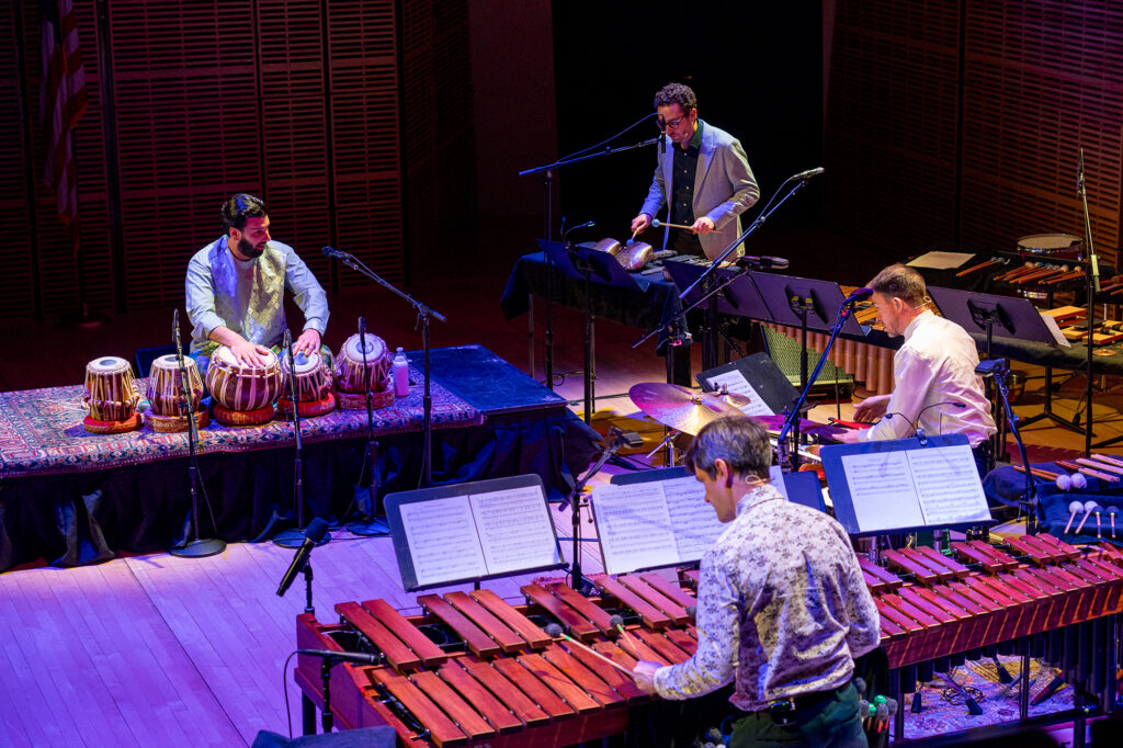 Third Coast Percussion & Salar Nader, tabla | Washington Performing Arts